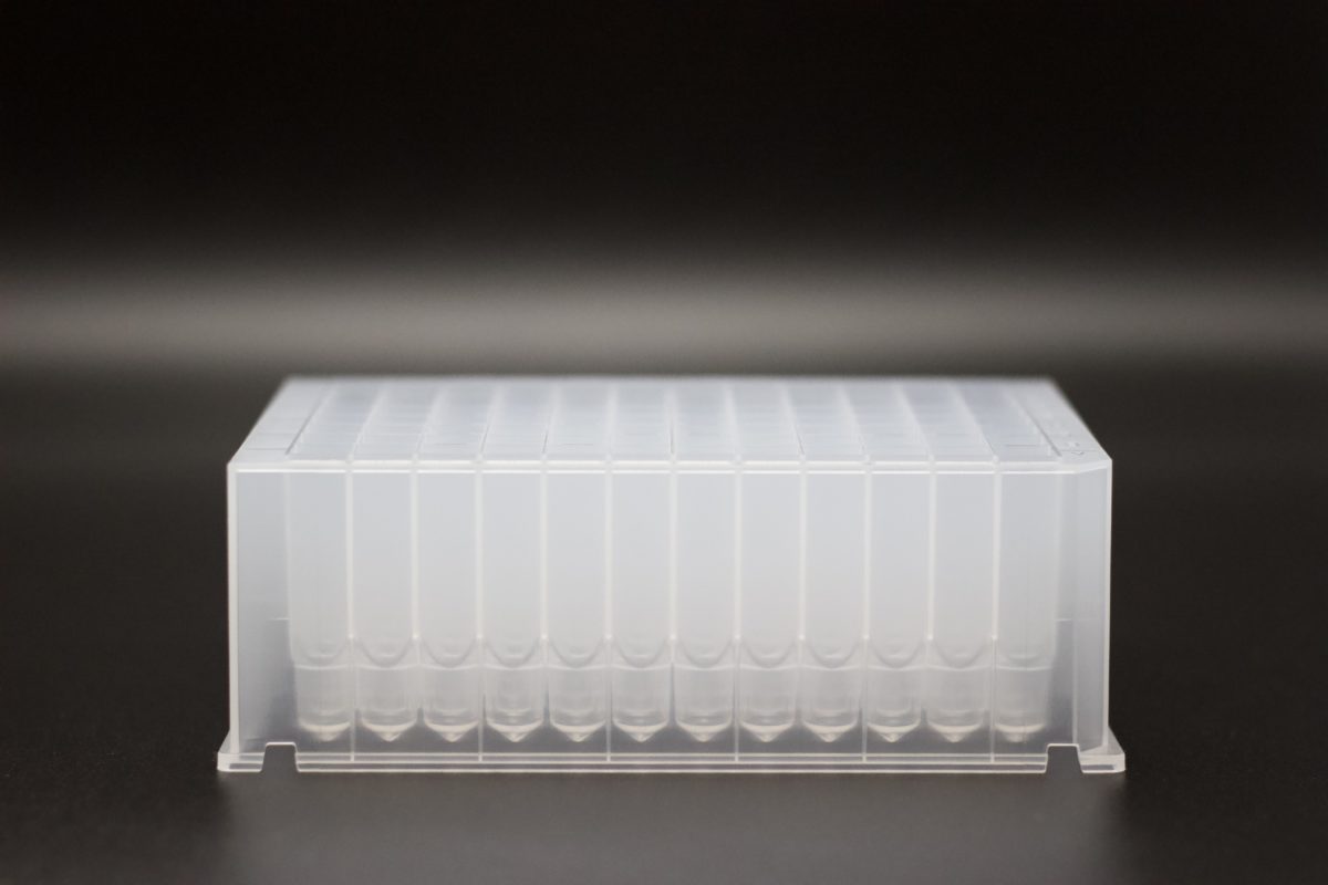 Bioware Scientific 96-Deep Well Plate, 2.2 mL, Square Well, Conical ...